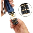 3/4 Inch Garden Hose Fitting Quick Connector Male and Female Set with ...