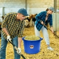 Miller Manufacturing Company 70 Quart Blue Muck Bucket - Walmart.com
