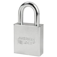 Master Lock Solid Steel 64 mm (2-1/ 2in) Padlock with Key, 24mm (15/16 ...