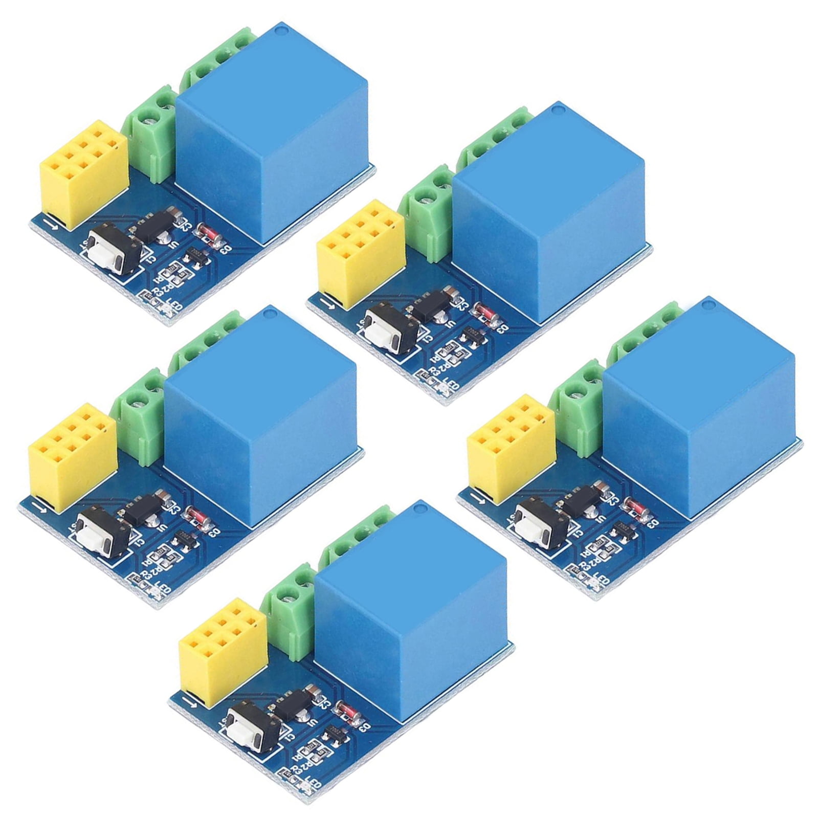 LYUMO 5Pcs WIFI Relay Module PCB WIFI Smart Socket Relays Board Mobile ...