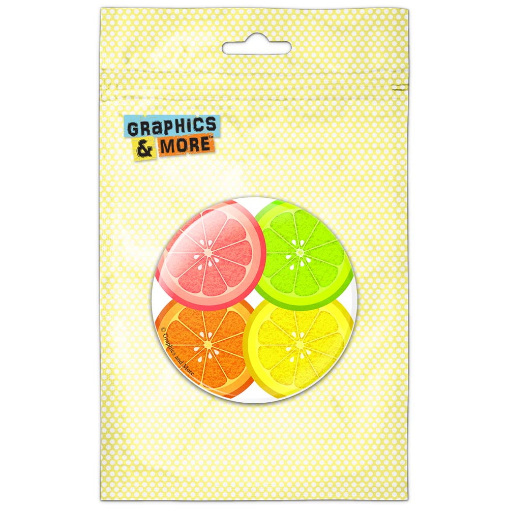 Citrus Lime Grapefruit Lemon Orange Refrigerator Button Magnet ...
