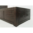 Jofran Jackson Lodge Rustic Distressed Acacia Queen Storage Bed ...