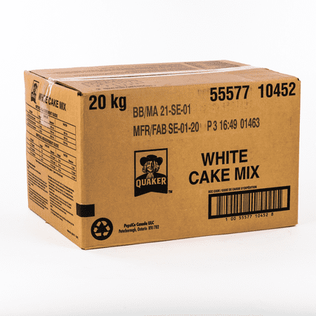 Quaker White Cake Mix, 20kg - Walmart.ca