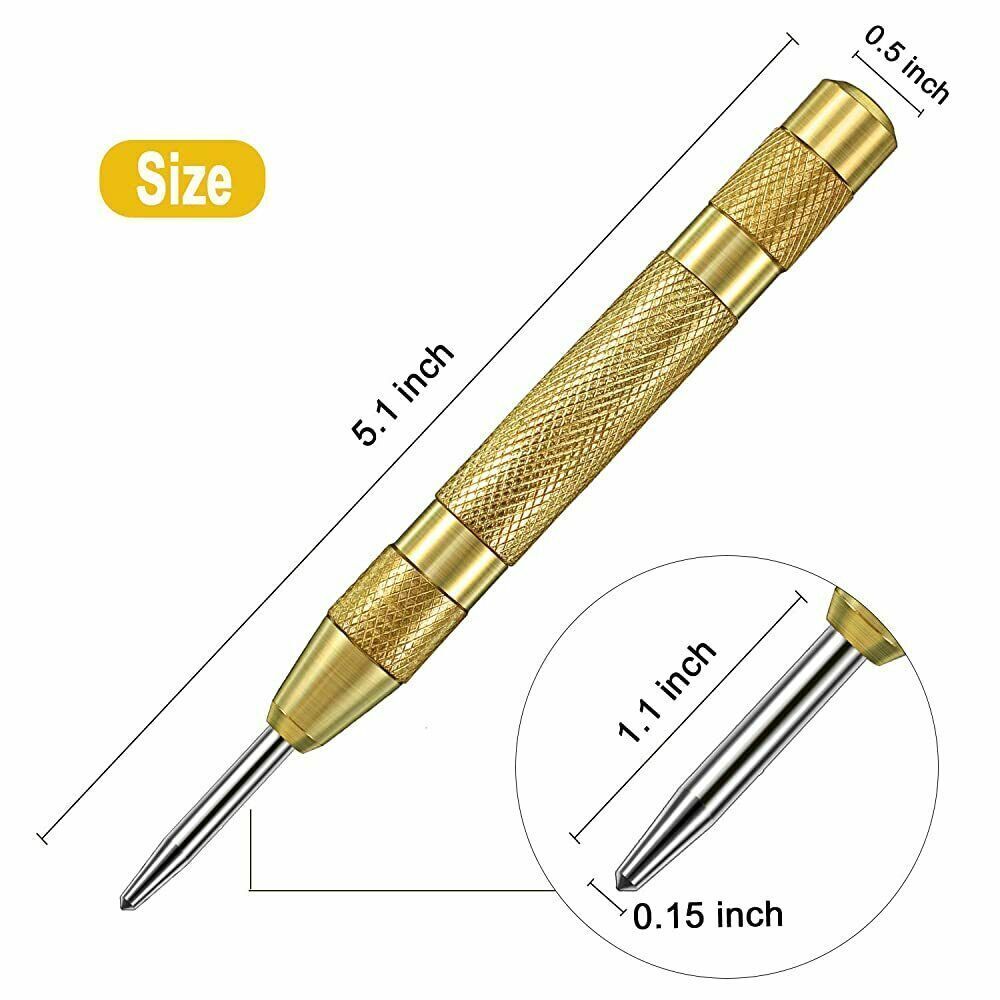 Super Strong Automatic Centre Punch Adjustable Spring Loaded Metal ...
