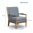 Silverthorne Spindle Chair, Weathered Oak, Ash - Walmart.com