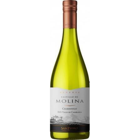 Pack de 6 Vino Blanco Castillo De Molina Reserva Chardonnay 750 ml ...