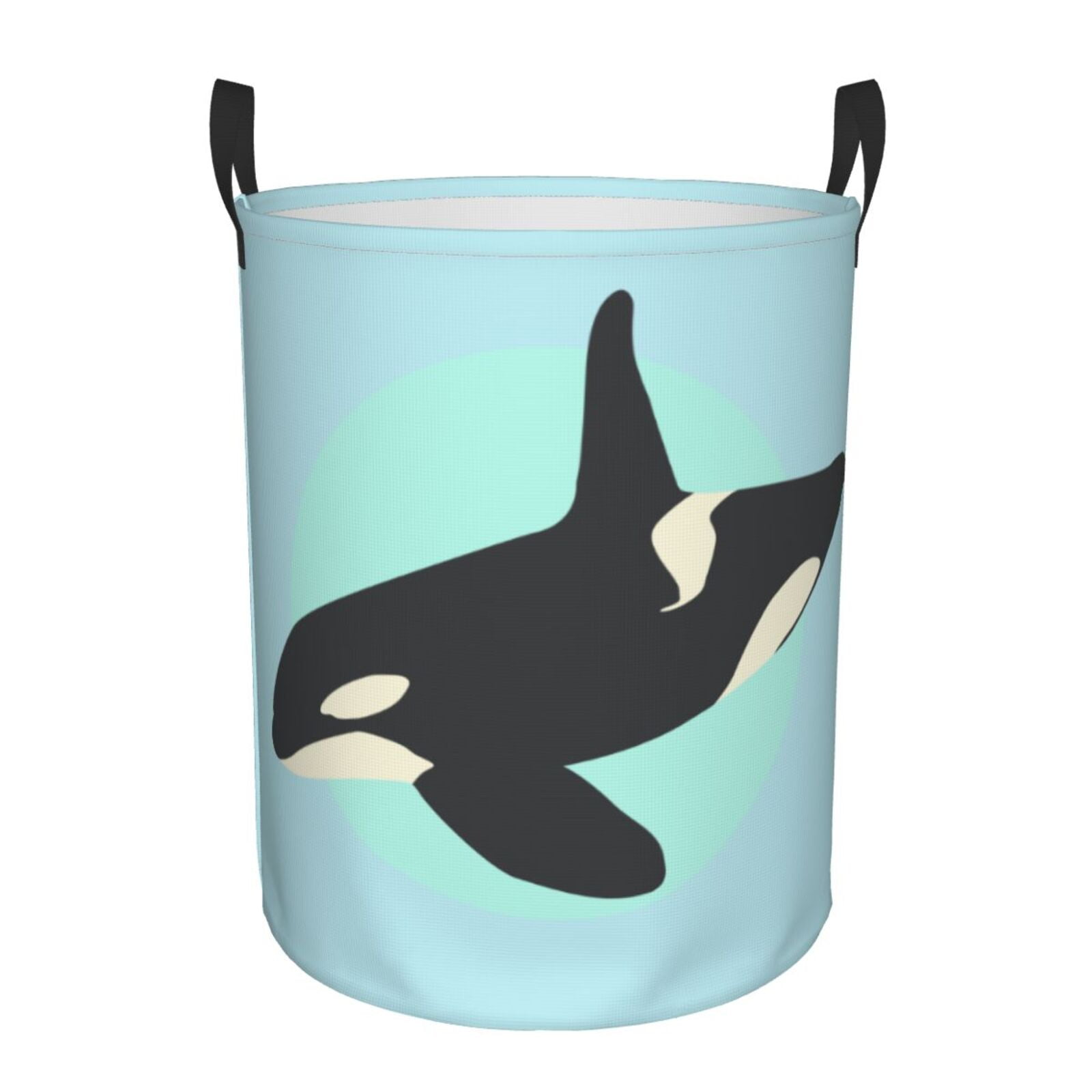 ZNDUO Laundry Basket, Round Laundry Storage Basket, Waterproof Laundry ...