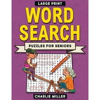 Large Print Word Search Puzzles for Seniors, (Paperback) - Walmart.com
