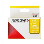 Arrow Fastener 7510S 5/8" T75 Staples 1000 Per Pack - Walmart.com