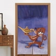 Aladdin Printed Blackout Curtain Door Curtain, One Size ,For Home Decor ...
