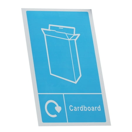 Recycling Sticker Waste Signage - Sign Home Wheelie Bin Window Decal ...
