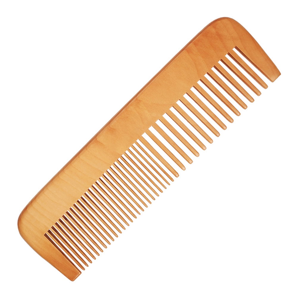 BToBackYard Natural Bamboo Wooden Scalp Massage Comb Styling Tool ...