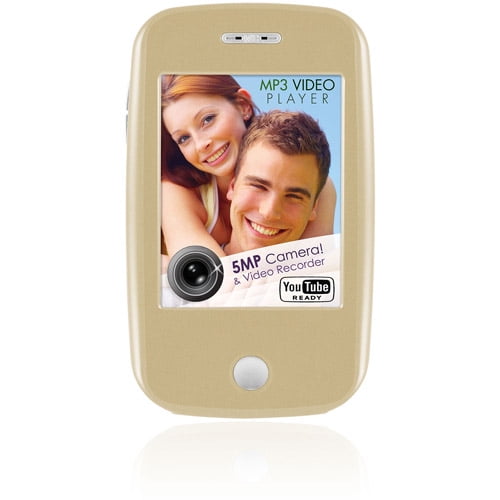 Ematic 4GB MP3 Video Player with 3" Touch Screen and 5MP Camera ...