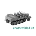 Military Assembly Model Kit DIY 1/72 Scale Plastic Sd.Kfz.7 Half-Track ...