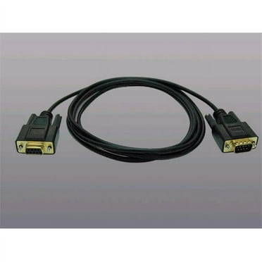 StarTech.com 1m Black DB9 RS232 Serial Null Modem Cable F/F - Walmart.com