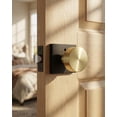 Black and Gold Door Knobs Privacy, Zinc-Alloy Door Knobs Inteiror ...
