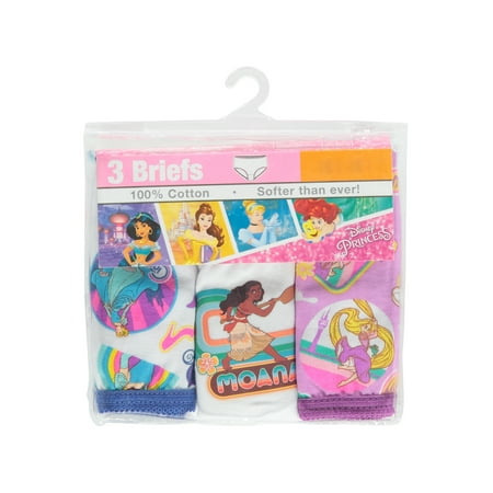 Disney Princess - Disney Princess Toddler Girls Underwear, 3-Pack ...
