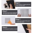 10 Sheets Wall Repair Patch Aluminum Drywall Repair Large Hole Patch ...