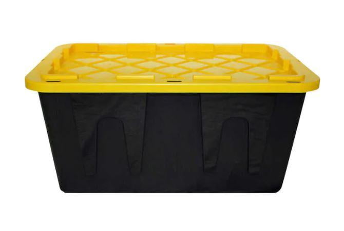 Yellow Storage Bin