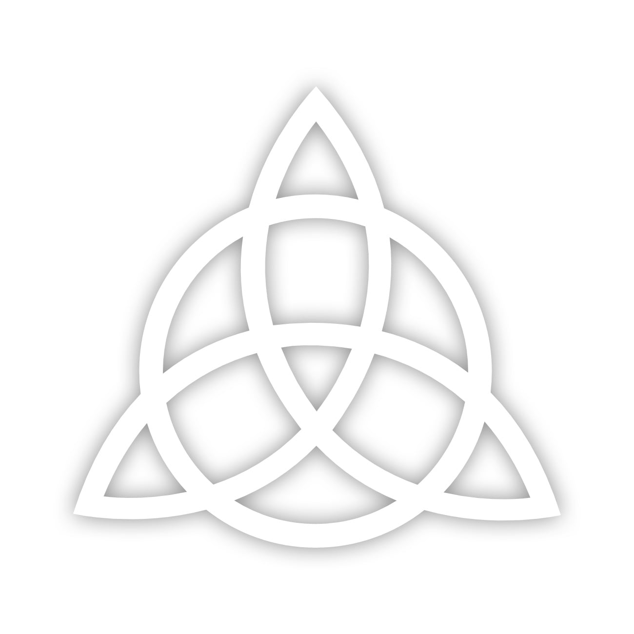 Triquetra Sticker Decal Die Cut - Self Adhesive Vinyl - Weatherproof ...