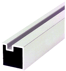 CRL 6433020 Buffed Brite Anodized 146" End Post Extrusion - Walmart.com