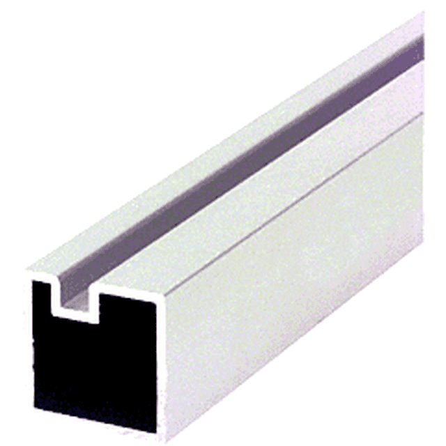 CRL 6433020 Buffed Brite Anodized 146" End Post Extrusion - Walmart.com