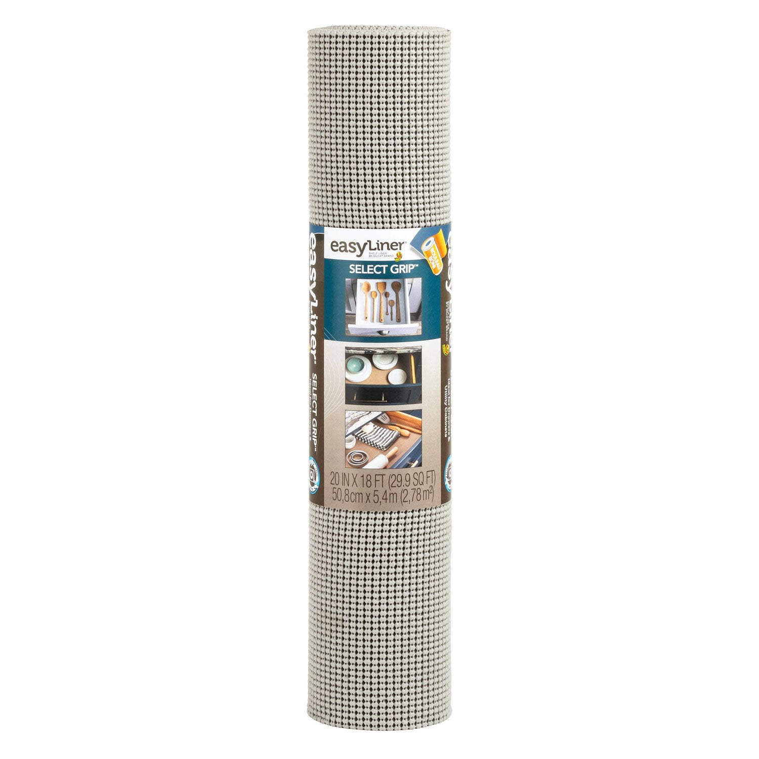 Duck Select Grip EasyLiner Brand Shelf Liner - 20 in. x 18 ft., 2 Pack ...