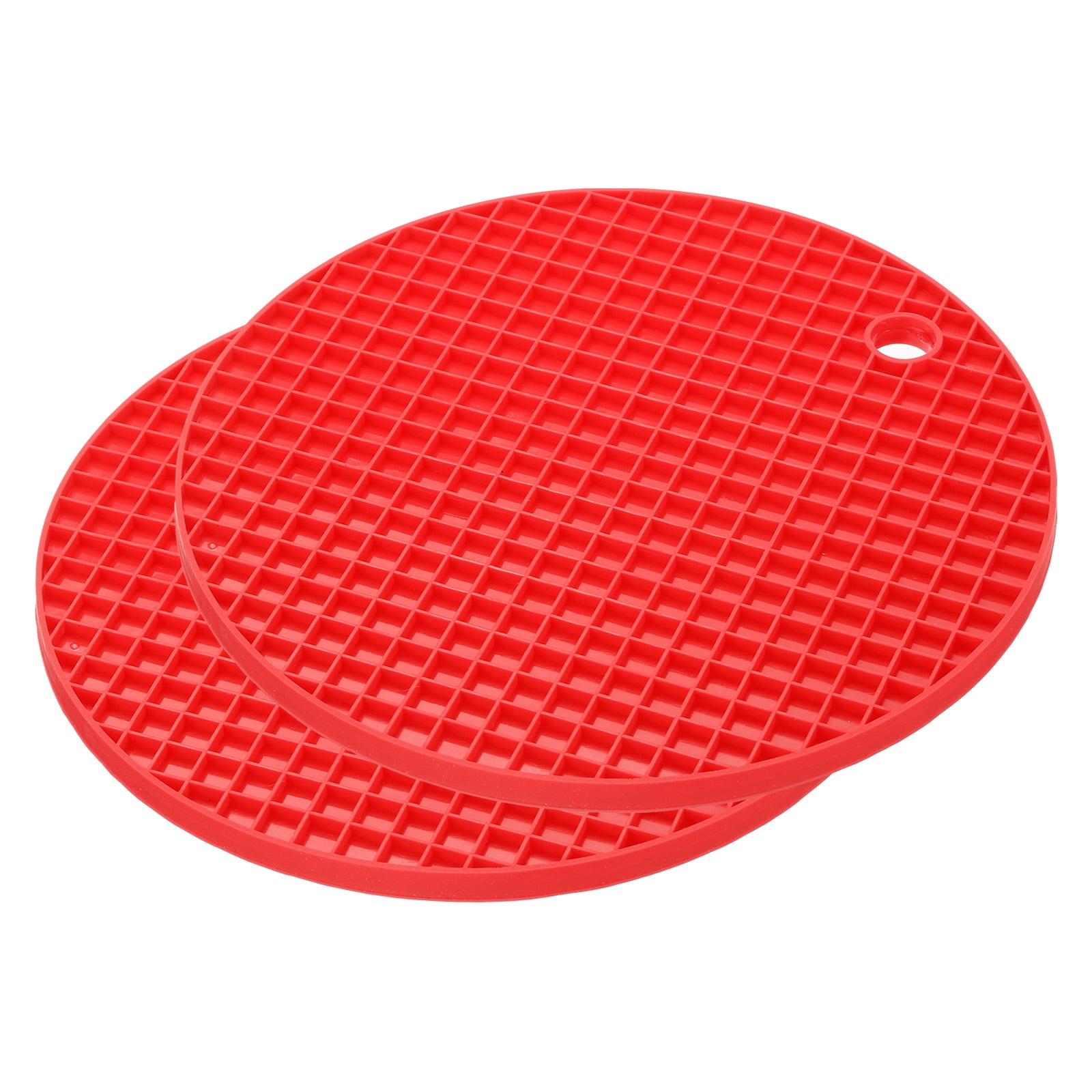 Click here for Unique Bargains Silicone Trivet Mats 2pcs  Round H... prices