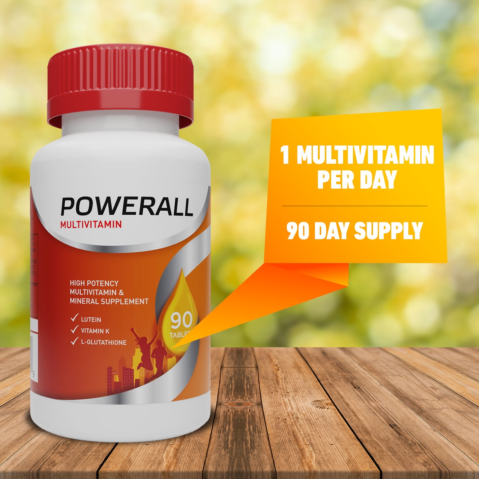 Buy POWERALL Adult Multivitamin for Men and Women, Immunity Support ...