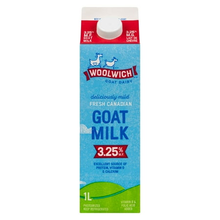 Woolwich Dairy Goat Milk 3.25%, 1L - Walmart.ca