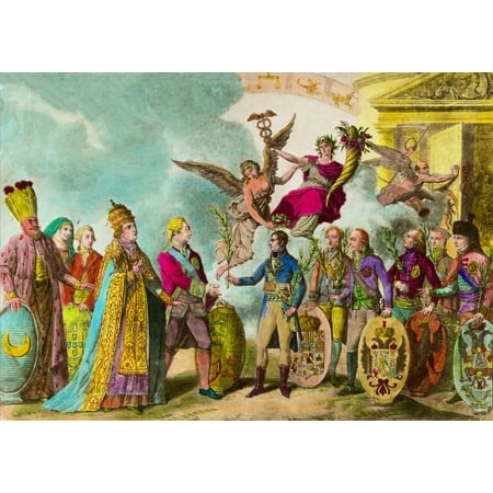 Engraving Bonaparte Presente L Olivier De La Paix A Toutes Les ...