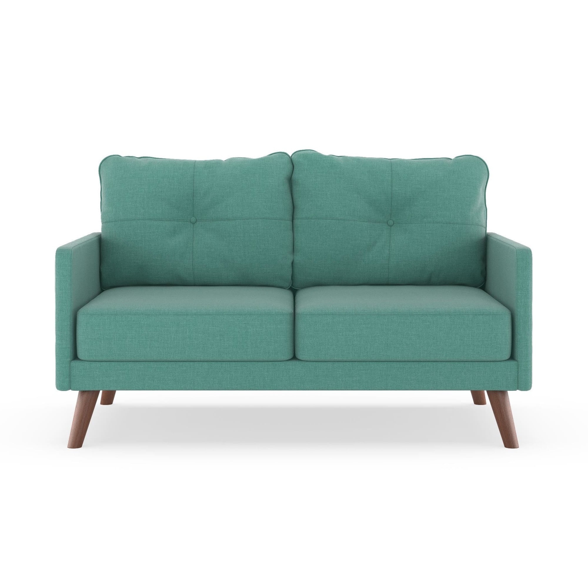 Gentry Sofette Linen Weave - Blue Lagoon - Walmart.com