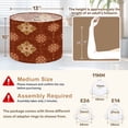 Boho Drum Lampshades 13"x13"x10" Elegant Floral Warm Tones Intricate ...
