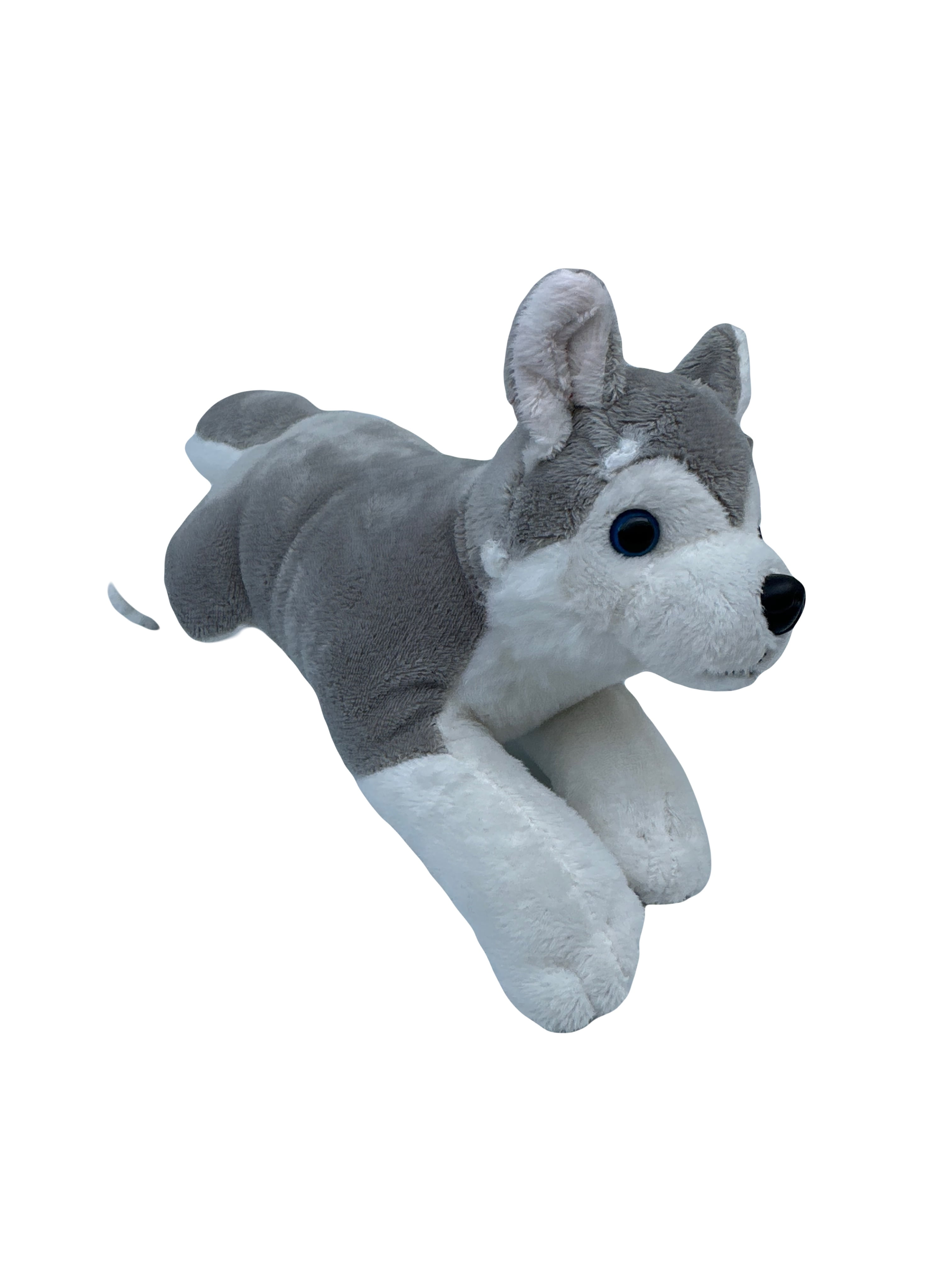 Husky Plush - White and Grey Dog Plush animal by Ganz - Walmart.com