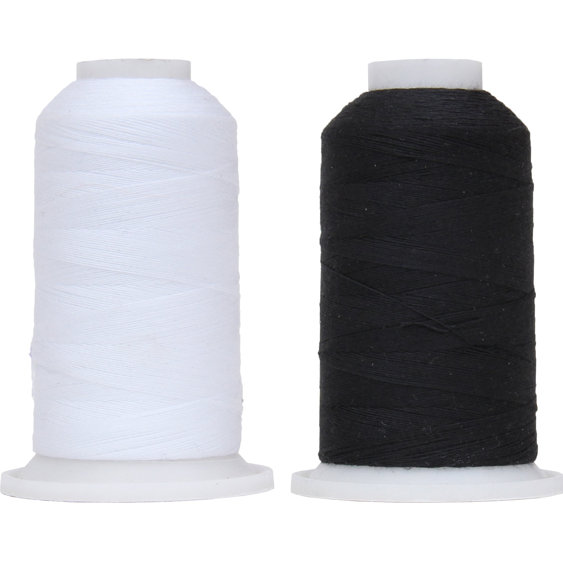2 Cones Polyester All-Purpose Sewing Thread by Threadart - 600m - 50S/3 ...