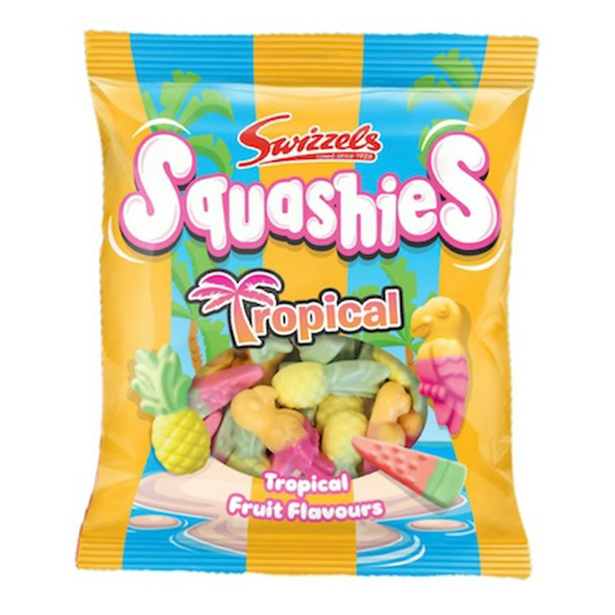 Click here for Squashies Tropical Fruit Flavours 100g - U. K Edit... prices