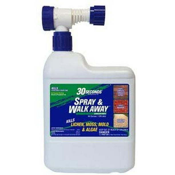 30 SECONDS 64SAWA Spray & Walk Away Surface Cleaner With Hose End ...