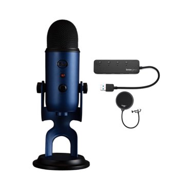 Blue Microphone Yeti USB Desktop Microphone, Whiteout - Walmart.com