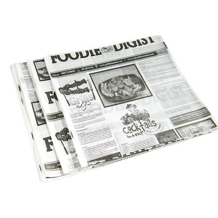 mmirethe 100 Pcs Paper Sheets Baking Oil Paper Bread Paper with French ...