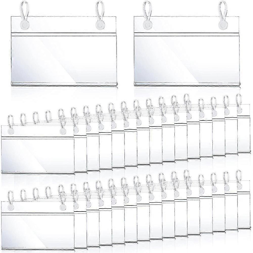 Plastic Label Holders Price Tag Ticket Hanger Clips (30) | Walmart en línea