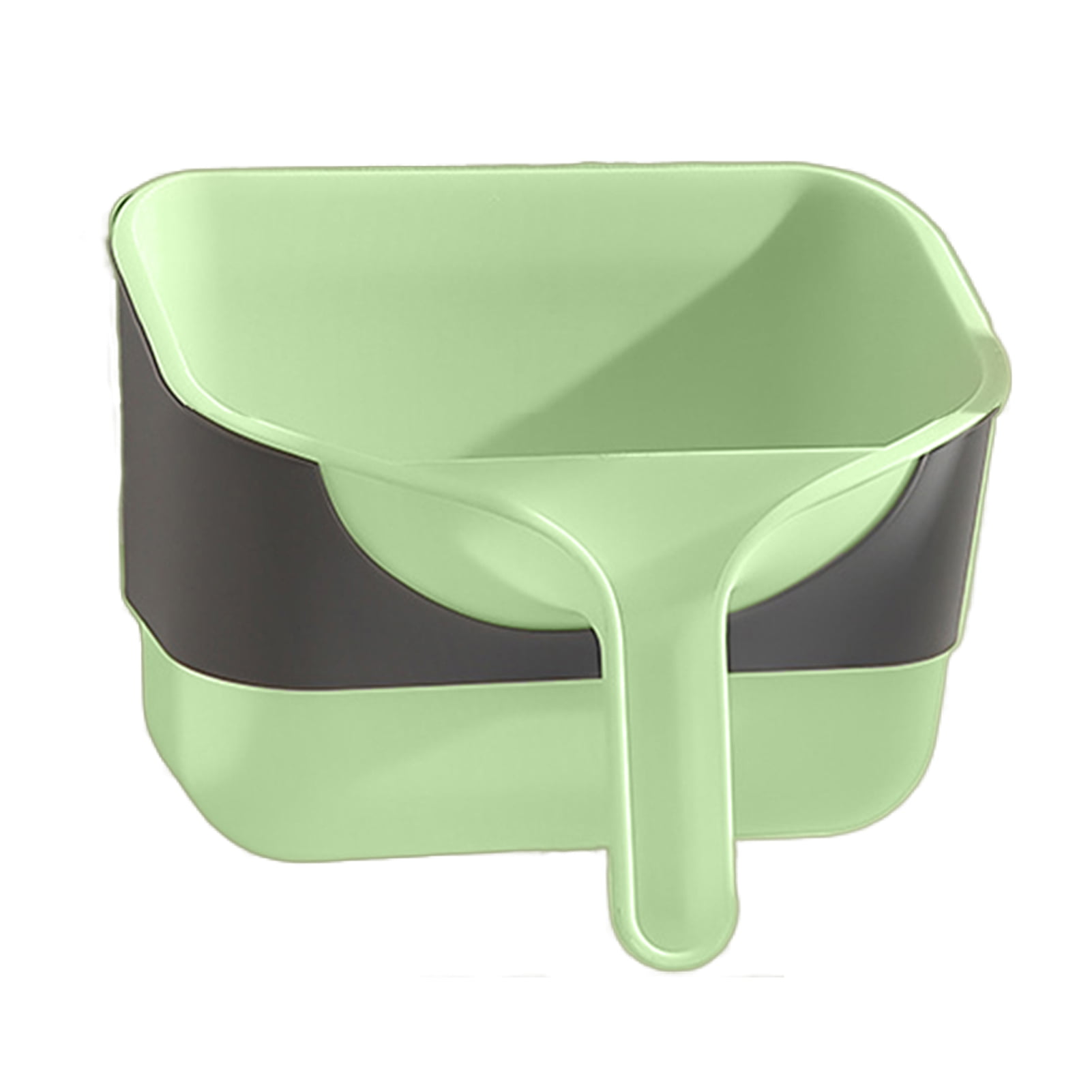 SSBSM 5L Wall-mounted Rubbish Bin Large Capacity Minimalist Drip Handle ...