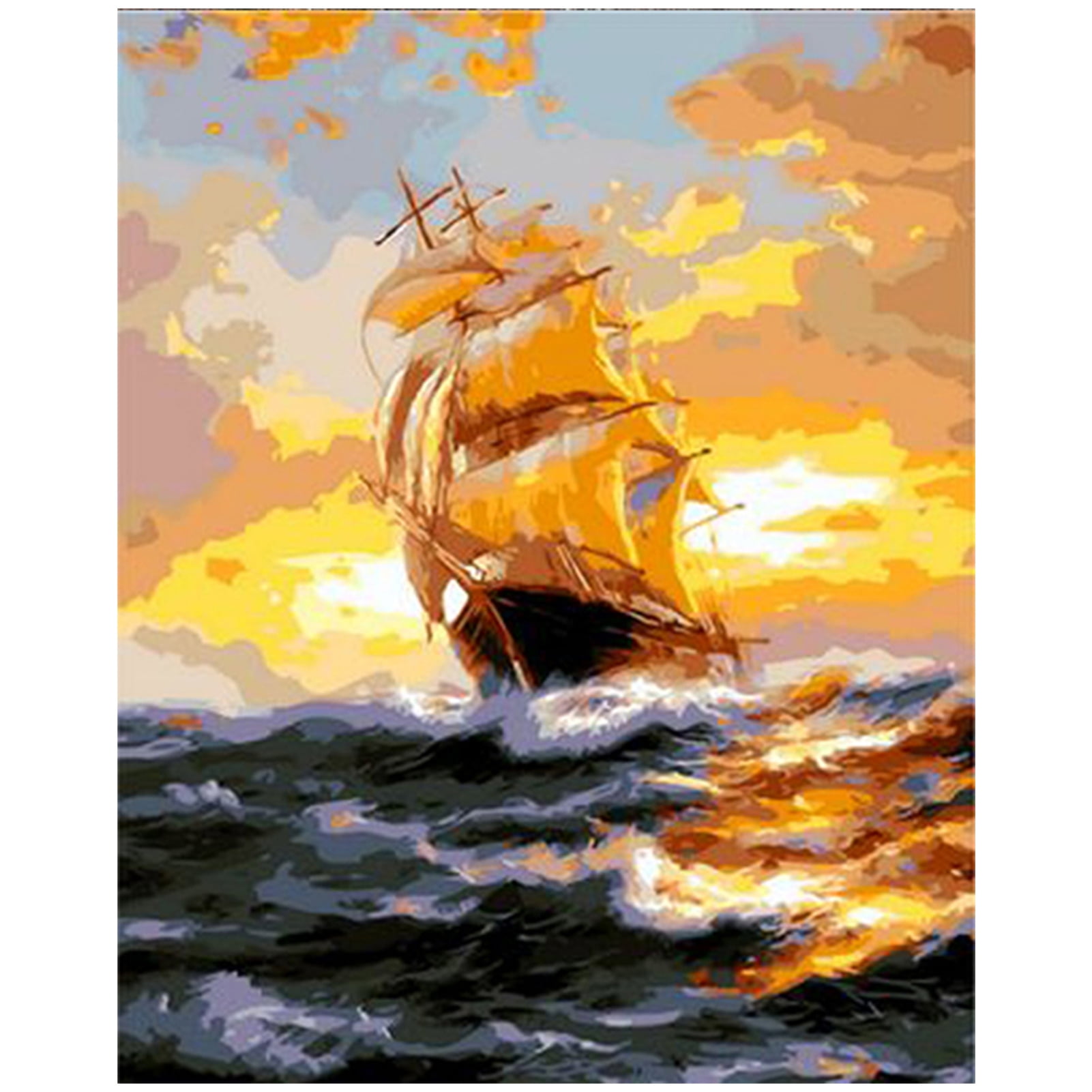 Click here for Zootealy 16 X 20 Inch Diy Oil Painting On Canvas P... prices