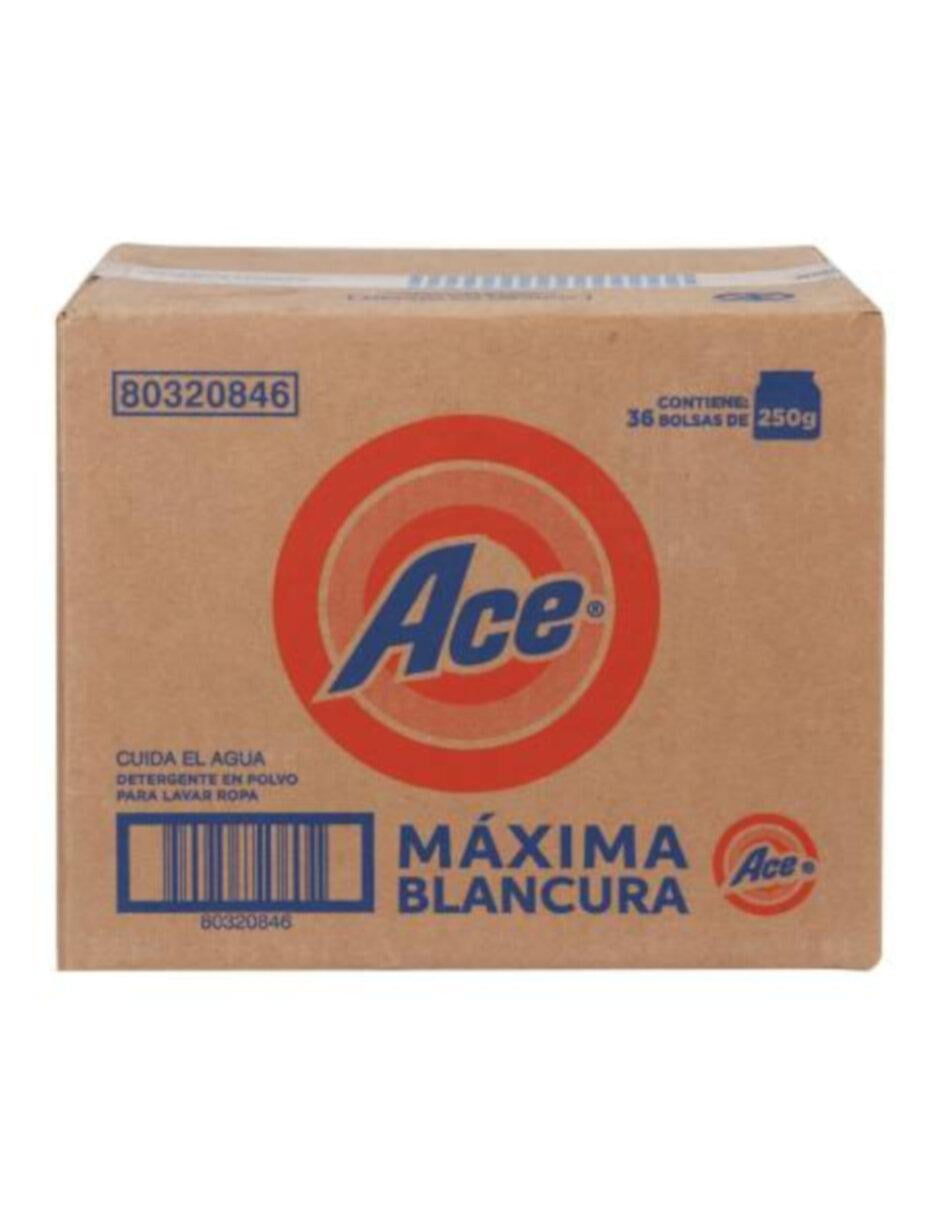 Pack de 36 Detergentes en Polvo Ace Regular de 250 gr Ace Regular ...