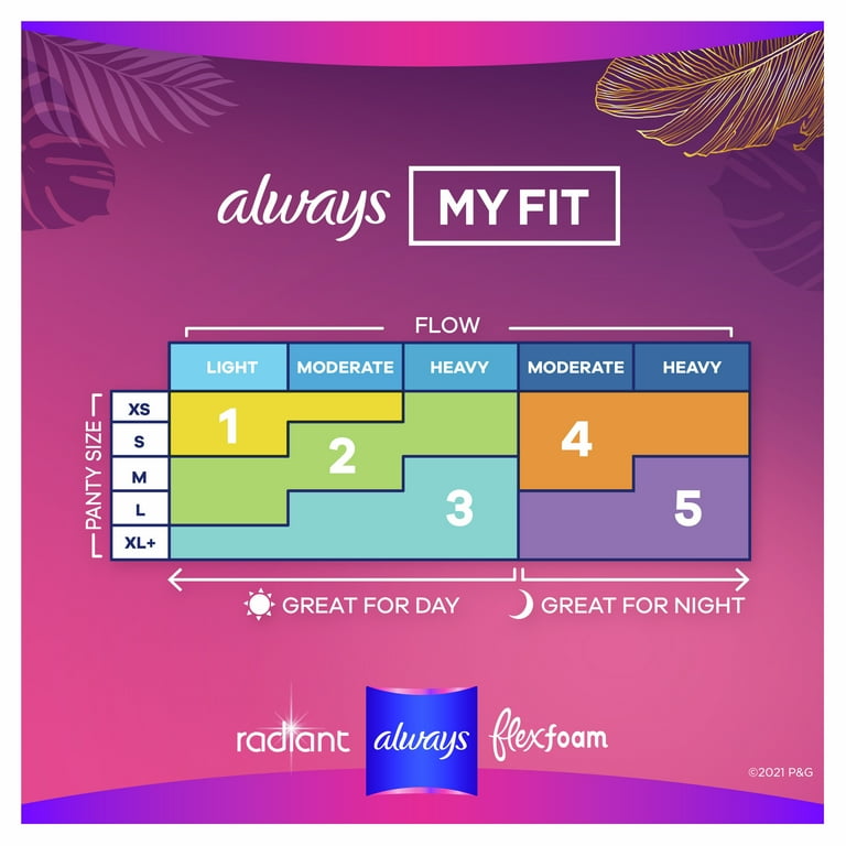 Always Radiant Infinity Pads Regular