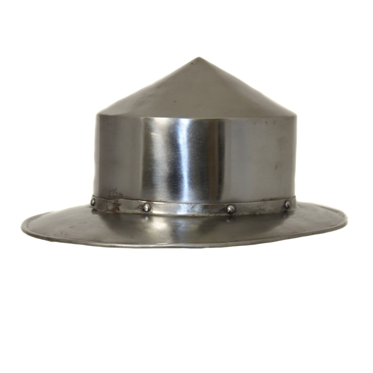 Urban Designs Antique Replica Medieval Infantry Steel Pointed Kettle ...