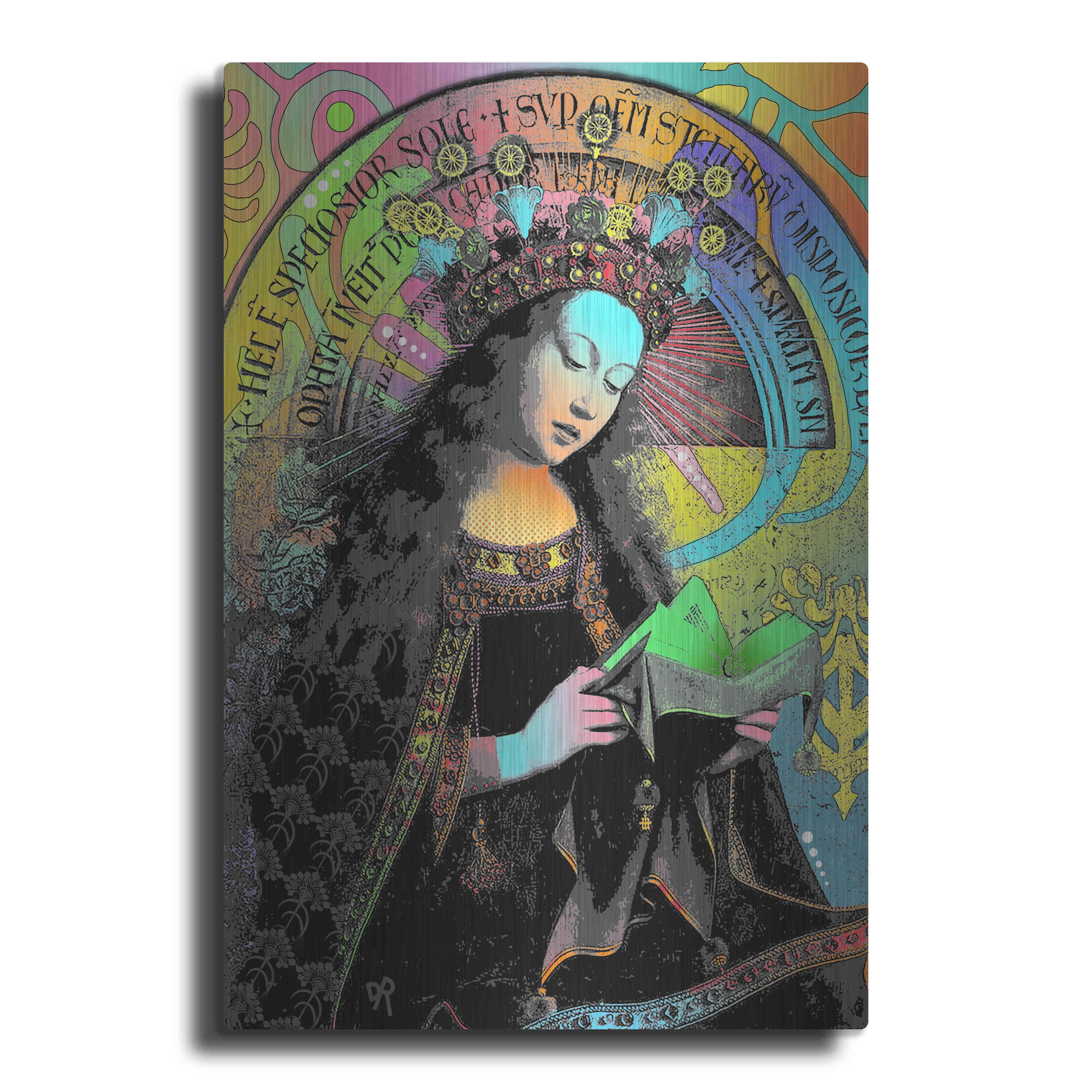 Luxe Metal Art 'Ghent Alterpiece' by Dean Russo, Metal Wall Art, 12"x16 ...