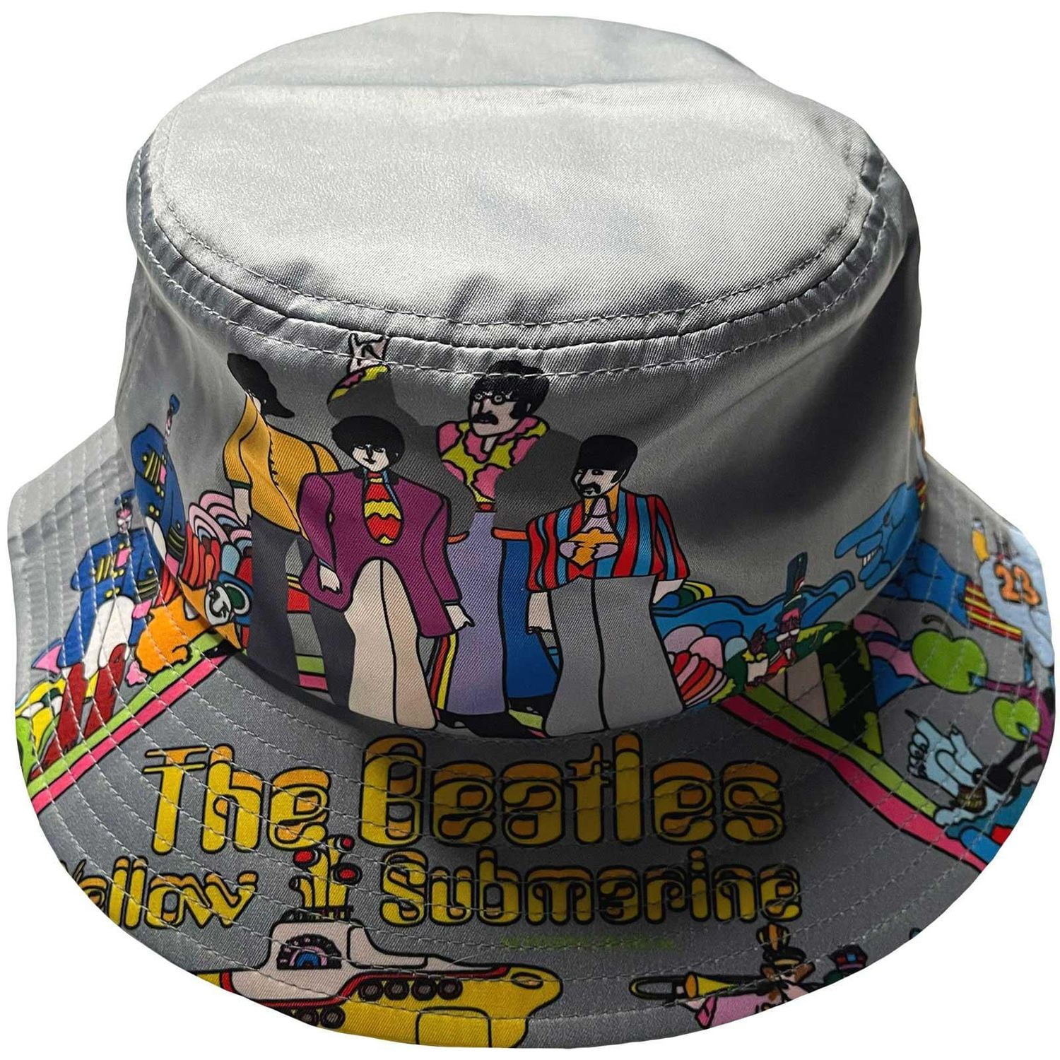 Click here for The Beatles Adult Yellow Submarine Bucket Hat L  X... prices
