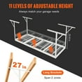 BENTISM Overhead Adjustable Garage Storage Rack 36x96in Ceiling Rack ...