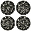Velospinner 18" Gloss Black Alloy Rims, Set of 4, for Toyota Camry 2018 ...