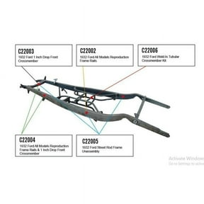 Bous Performance New Parts - C22005 1932 Ford Street Rod Frame ...